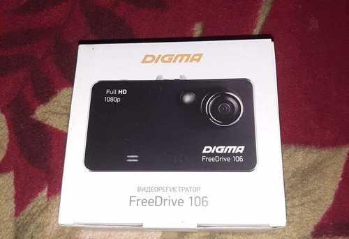 Виделрегистратор Digma FreeDrive 106 новый