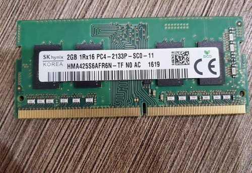 Оперативная память ram ddr4 2gb