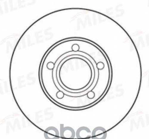 Диск тормозной K000549 Miles
