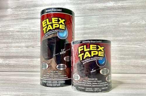 Клейкая лента Flex tape черная