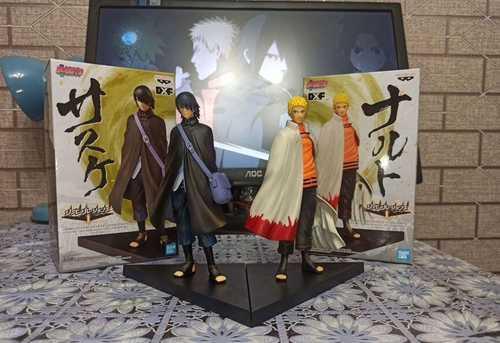 Фигурки Naruto Sasuke Banpresto Shinobi Relations