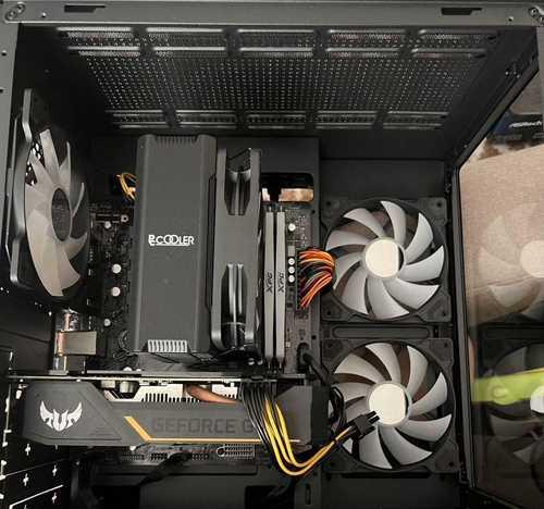 Игровой пк ryzen 5 5600, gtx 1660super, 16GB RAM