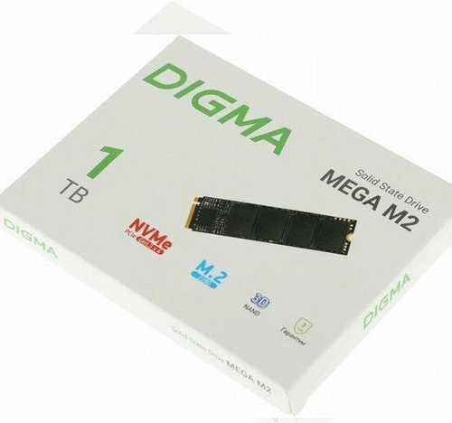 Ssd m2 накопитель digma Mega M2 1тб7000