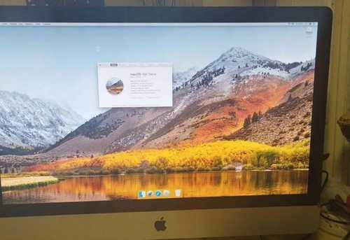 Моноблок apple iMac 27 2011 года с SSD