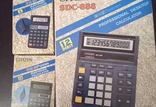 Калькулятор citizen SDC - 888