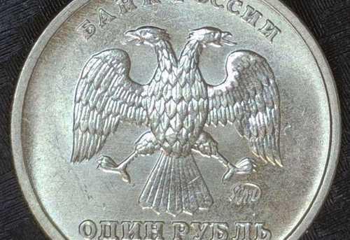 Монеты 1 р 1999 г.Пушкин, 1 р 2001 г снг набор