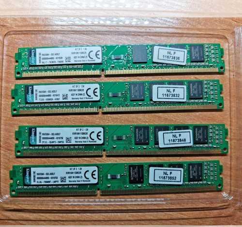 16Gb Kingston кvr16N11S8K2/8 DDR3