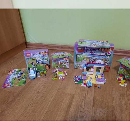 Lego friends 41085, 41086, 41087, 41088