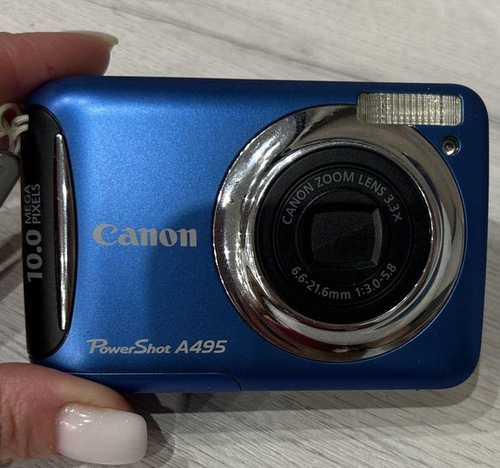 Фотоаппарат canon powershot a495