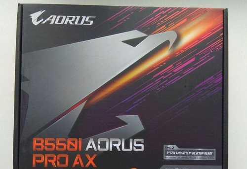 Материнская плата Gigabyte b550i aorus pro ax