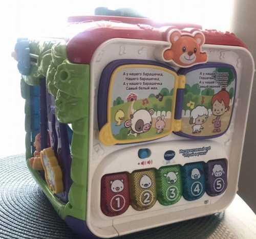 Развивающий, интерактивный кубик Vtech