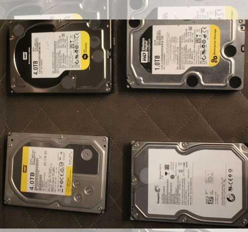 2 hdd 4tb   2 hdd 1tb условно рабочие цена за все