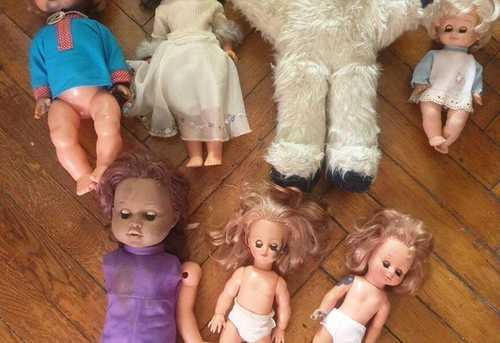 Куклы разные старые гдр,времён СССР, редкие