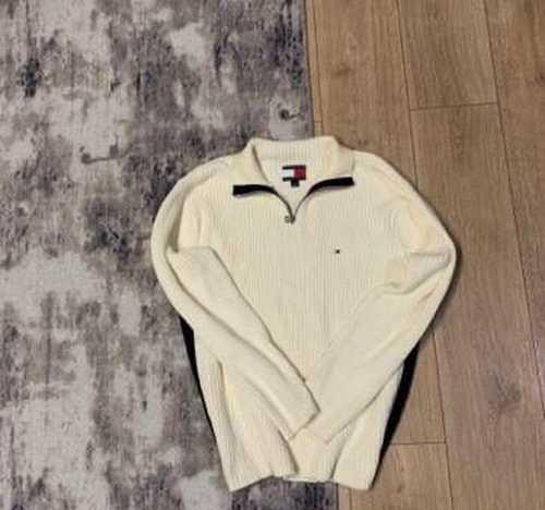Кофта на замке 1/4 zip Tommy Hilfiger оригинал