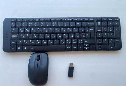 Комплект (клавиатура+мышь) Logitech MK220