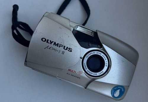Olympus mju 2 Плёночный фотоаппарат
