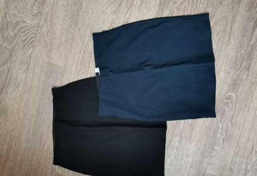 Чёрная школьная юбка 134