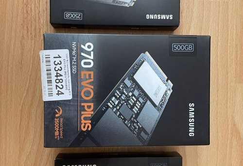 Новые SSD Samsung (250,500,1000) (sata,m2)