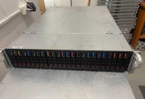 Сервер Supermicro X10DRI 2028R 2U 24SFF CSE-216