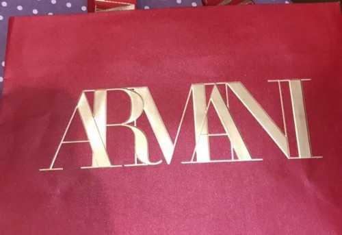 Пакет картонный Armani