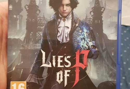 Lies of p ps4 ps5 диск