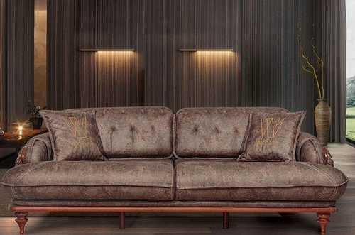 Мягкая мебель (диван+2 кр.) Hilton, массив