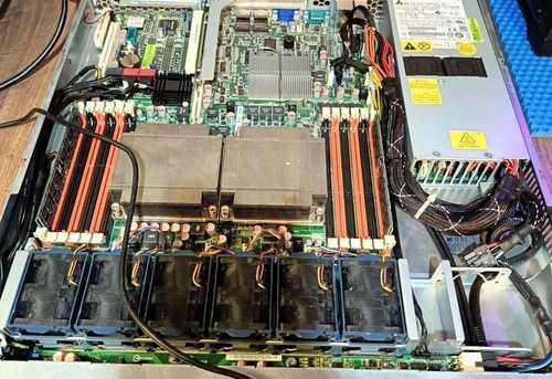 Сераер Asus 8ядер/16 потоков, 16gb ddr3