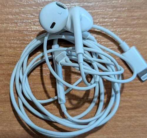 Наушники apple earpods lightning