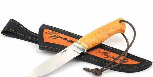 Нож Сокол 2 сталь elmax - сатин рукоять карельская