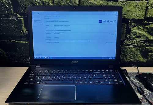 Ноутбук Acer E5-575G-57X6 GeForce GTX 950M 2Gb