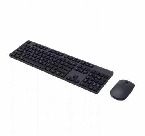 Беспроводная клавиатура+мышь Xiaomi Mi Wireless Keyboard and Mouse Combo (черный) (wxjs01YM)