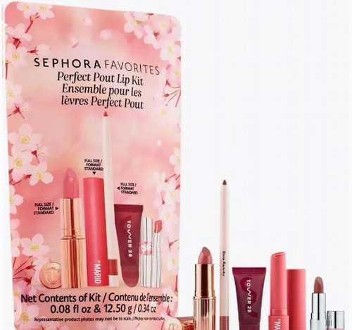 Набор Sephora Favorites Perfect Pout Lip Kit