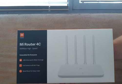 Wifi роутер xiaomi Mi Router 4C / 300Mb High-speed