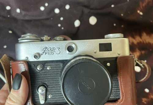 Плёночный фотоаппарат СССР с дарственной надписью