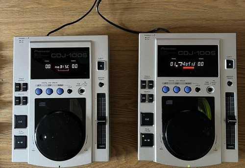 Комплект из двух Pioneer CDJ-100S, б/у