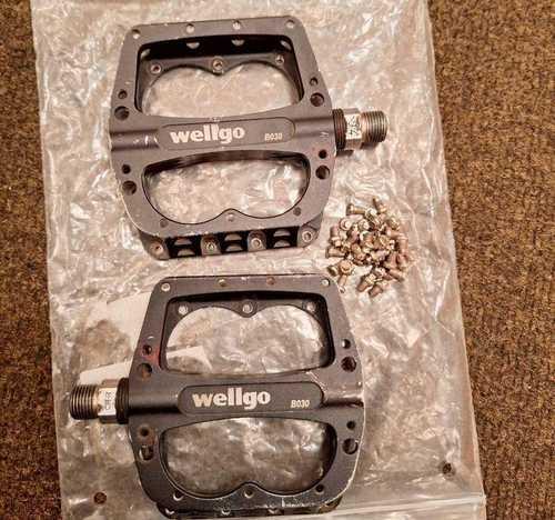 Педали wellgo MTB алюминий