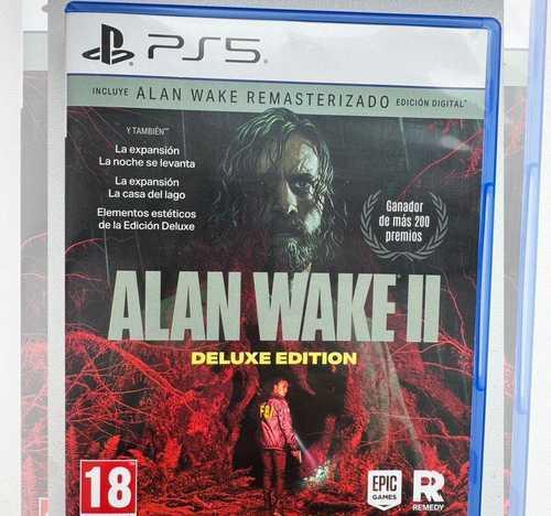 Alan wake 2 ps5 диск