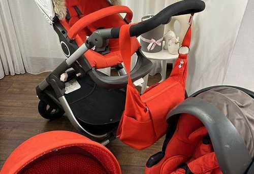 Коляска stokke trailz 3 в 1