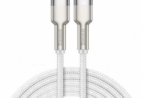 Кабель Baseus Metal USB-C - Lightning Cable плетен