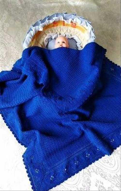 Покрывало детское, связанное крючком