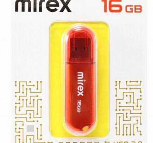 Флешка 16 гб USB Mirex Candy Red