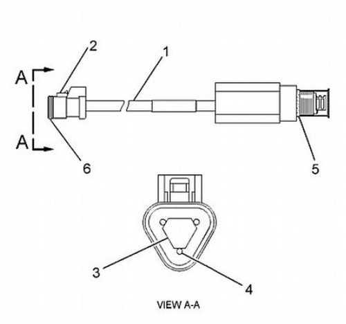 Датчик скорости CAT 2659033 (265-9033)