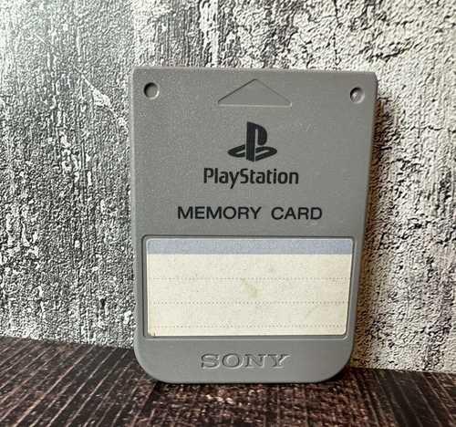 Карта памяти пс1 / memory card ps1 ps Japan