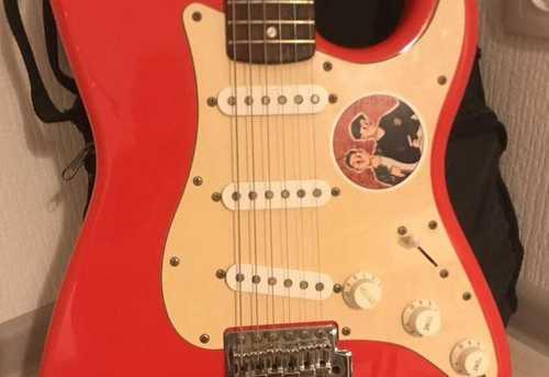 Электрогитара Fender Squier Affinity RED