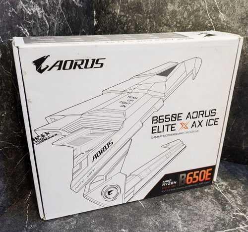 Материнская плата B650E Aorus elite x ax ice