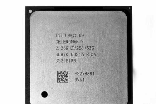 Процессоры Intel Pentium Celeron Socket 478