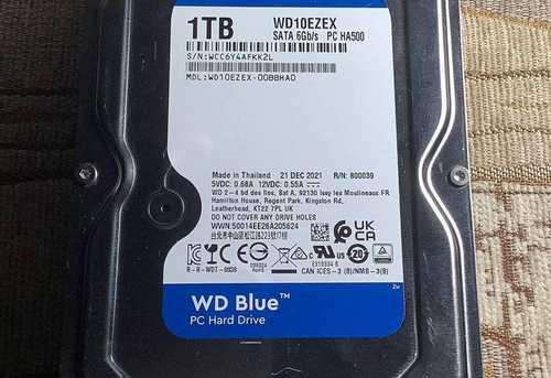 1 тб Жесткий диск WD Blue WD10ezex
