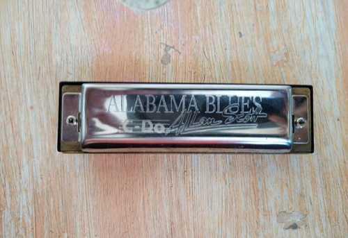 Гармоника Alabama Blues Губная гармошка Hohner