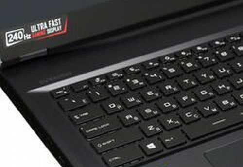 Игровой новый ноутбук MSI 17 RTX 3070 полноценная