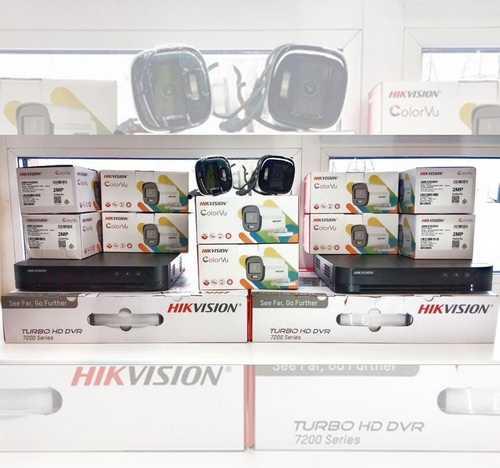 Камеры и регистраторы видеонаблюдения hikvision